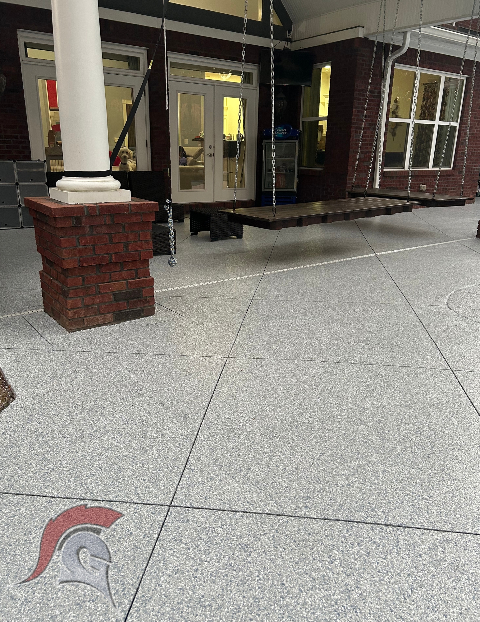 Premium Outdoor Patio Flooring Services - Guardian Garage Floors